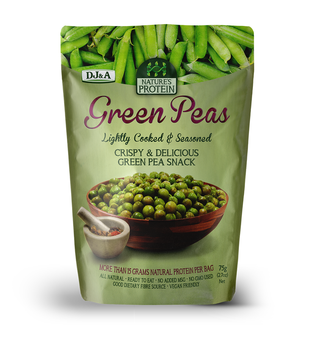 DJ&A Nature's Protein Green Pea 75g x 12 - Health & Eco