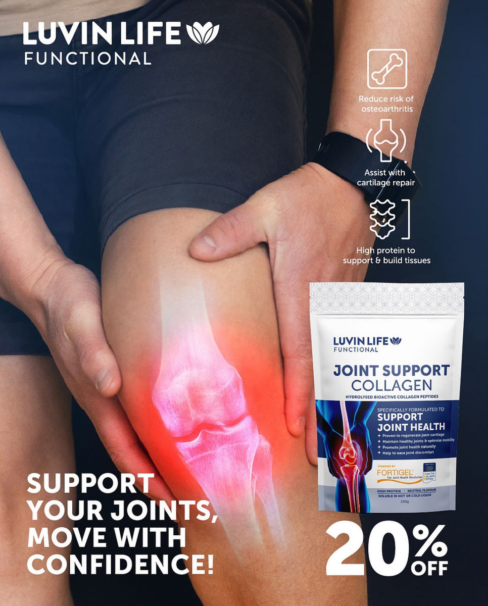 Luvin Life Joint Support Collagen Powder for Flexibility & Strength ...