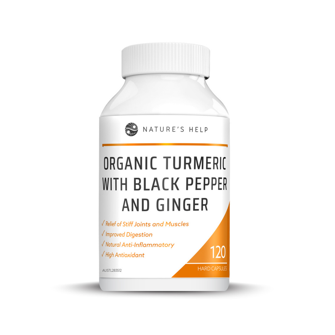 Nature's Help Organic Turmeric Caps | Supplements – Natural Health ...